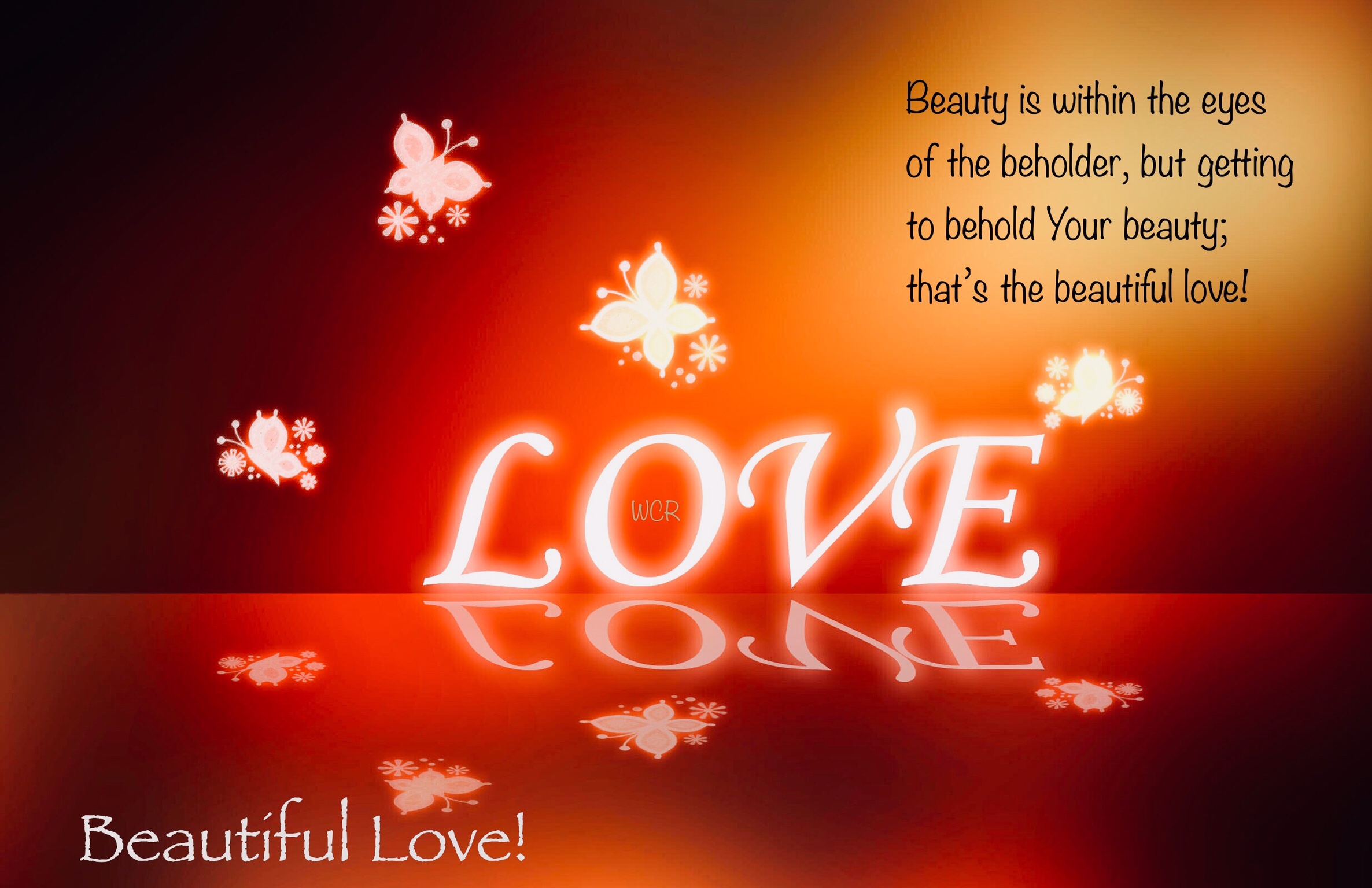 Beautiful Love! – A Love Story!