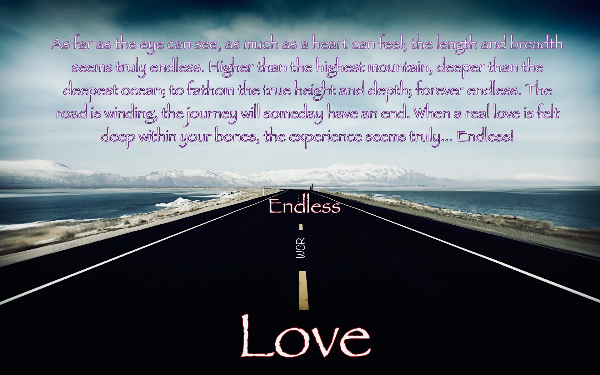 Song Inspired; Endless Love! – A Love Story!