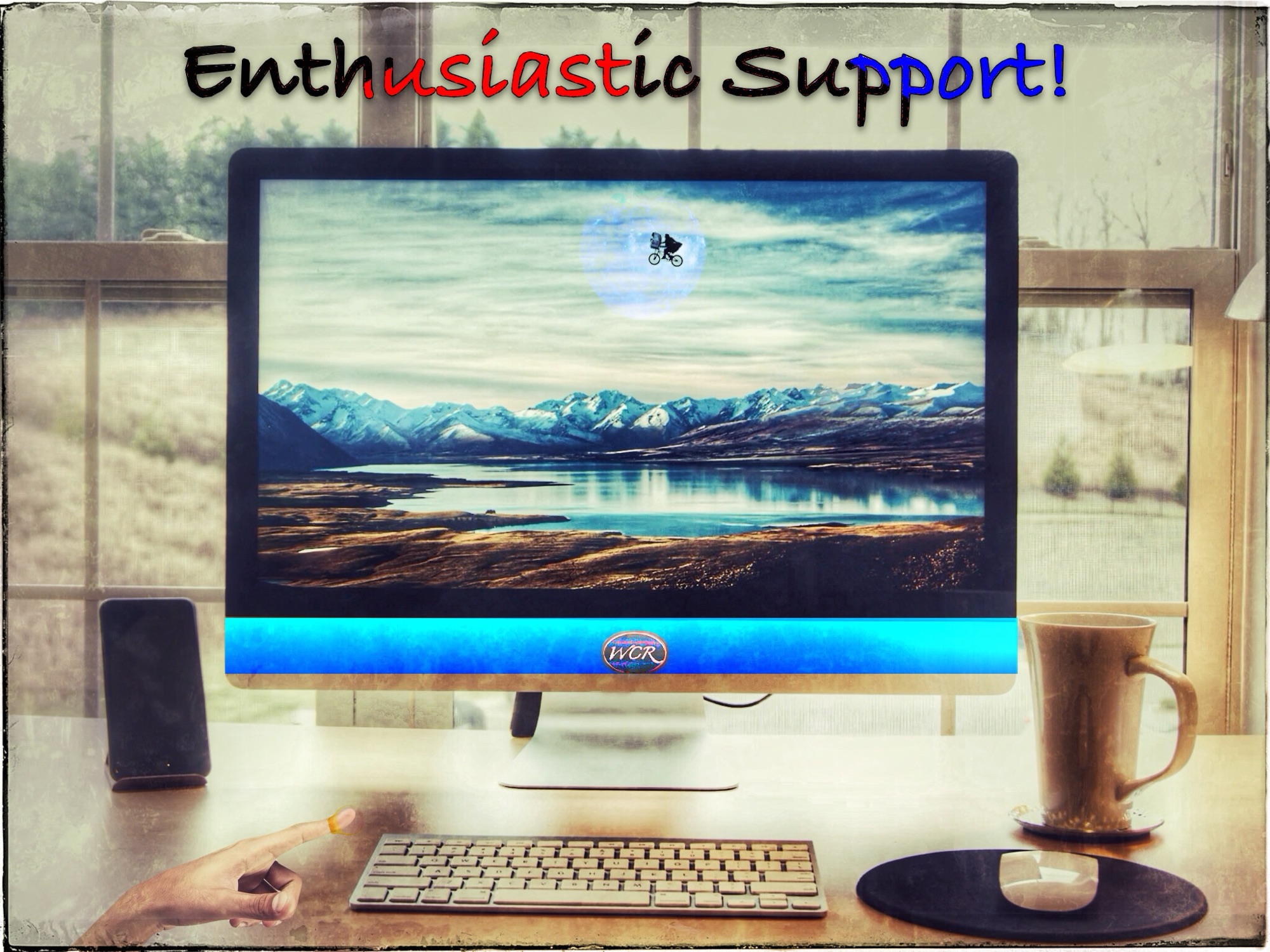 Fun Friday; Enthusiastic Support! – A Love Story!